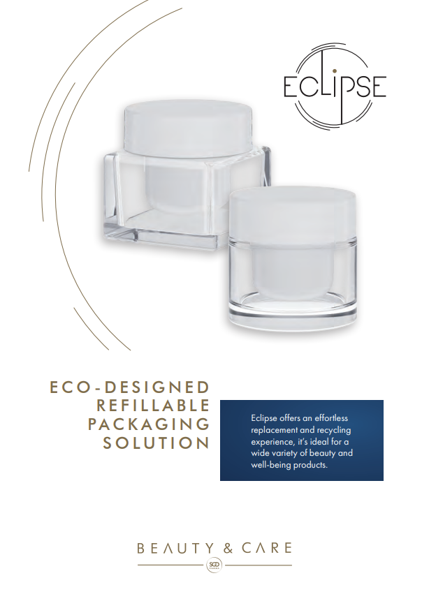 Eclipse, eco-designed, refillable packaging solution | SGD Pharma
